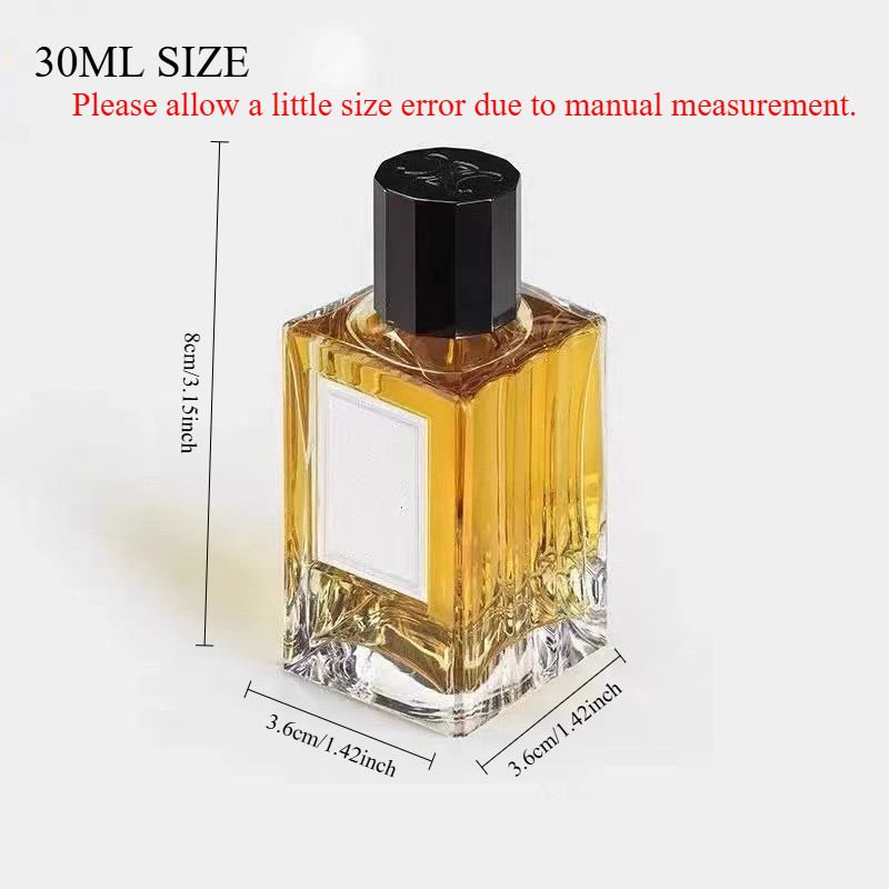 30ml Square Spray Bottle Glass Perfume Bottle Empty Transparent High ...