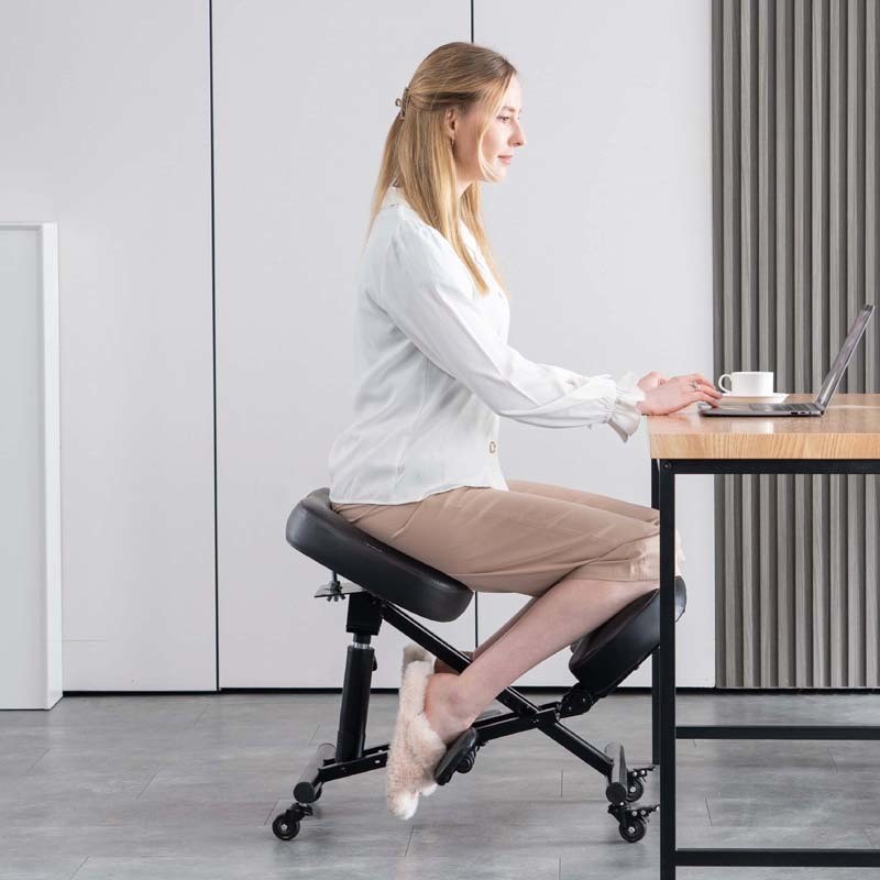 Adult Kneeling Chair Large Adjustable VIP Version Ergonomic Computer ...