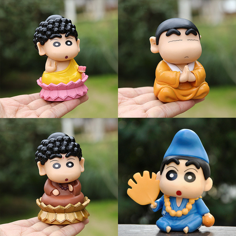 Crayon Shin Chan Cute Cartoon Doll Model Jigong Buddha Shin Chan Doll ...