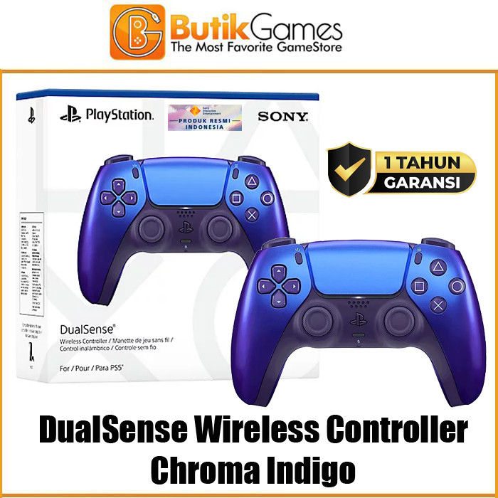 Ps5 Stick PS5 DualSense Wireless Controller Chroma Indigo Stick ...