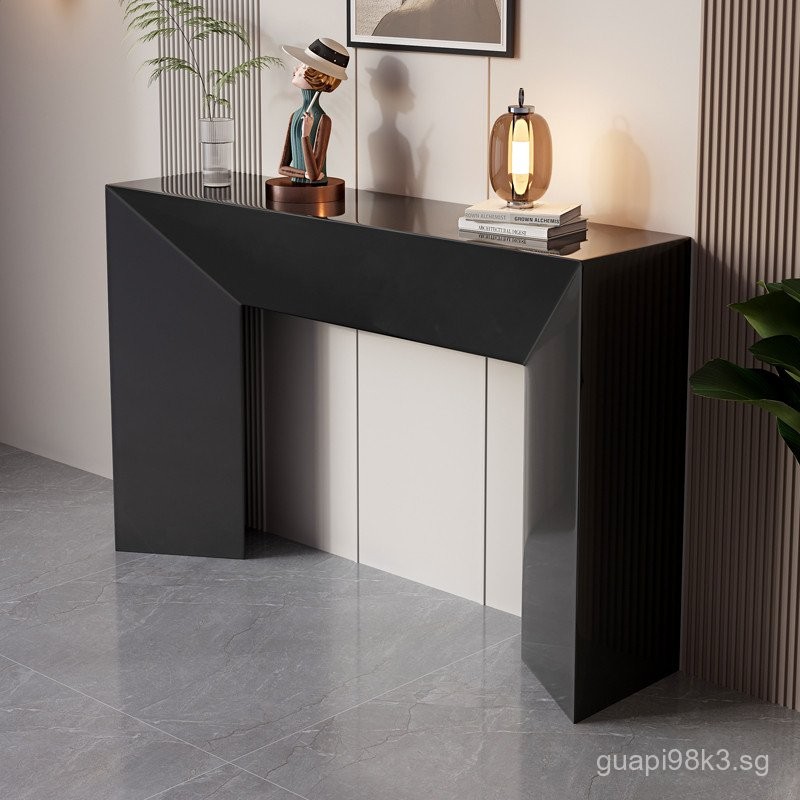 Italian Style Entryway Table New Chinese Style Ultra Narrow Wall ...