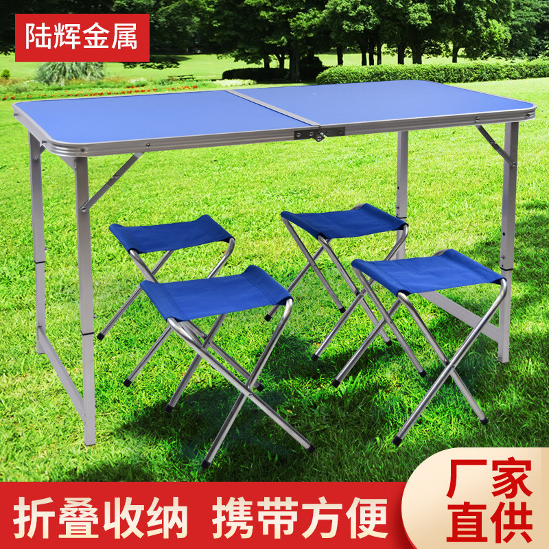 Folding Table for Street Vendor Night Market Home Portable Simple Table ...
