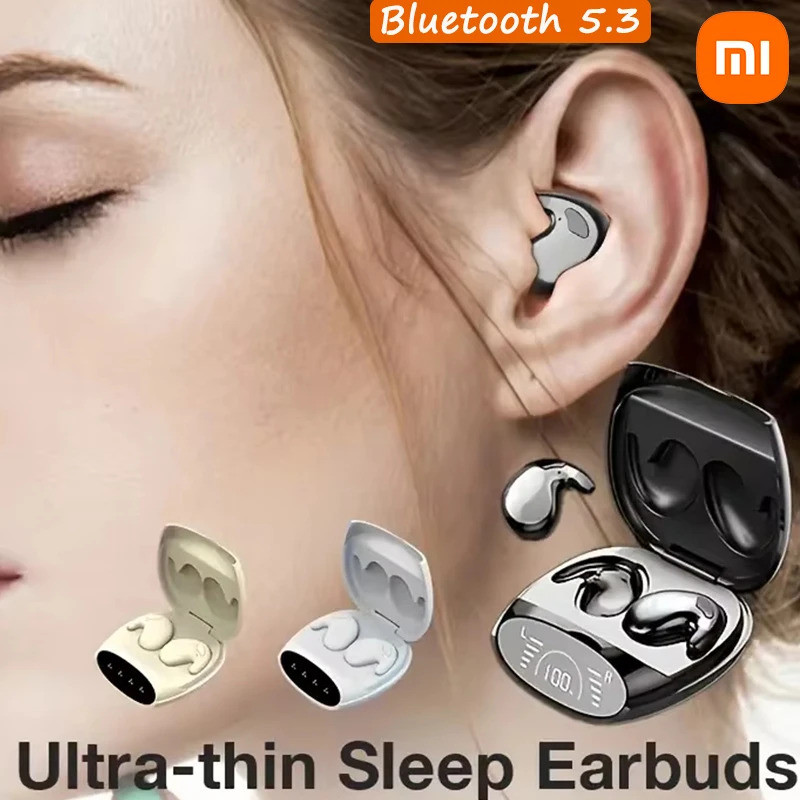 Xiaomi Sleep Invisible Earbuds Tiny Headphones Hidden Noise Cancelling ...