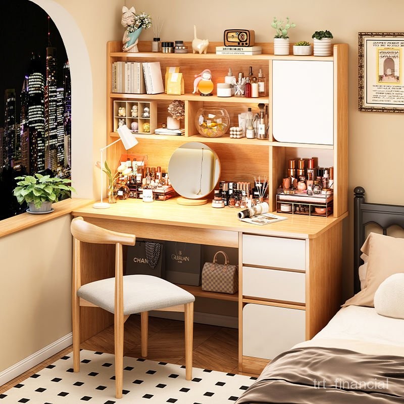 Computer Desk Dresser Integrated Bedroom Simple Modern Desk Student ...