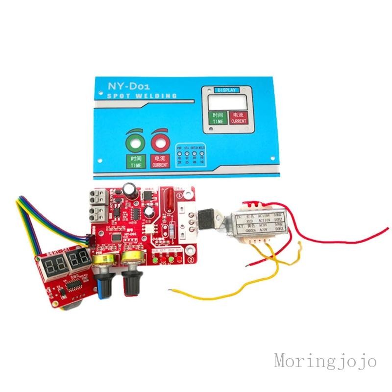 JoJo NY-D01 Spot Welders Control Board 40A 100A Digital Display Spot Welding for Time and ...
