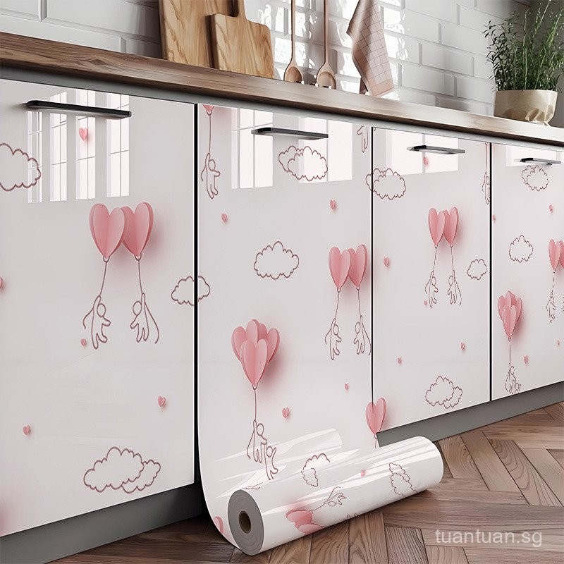 Cabinet Stickers Waterproof Oil-Proof Color-Changing Self-Adhesive ...