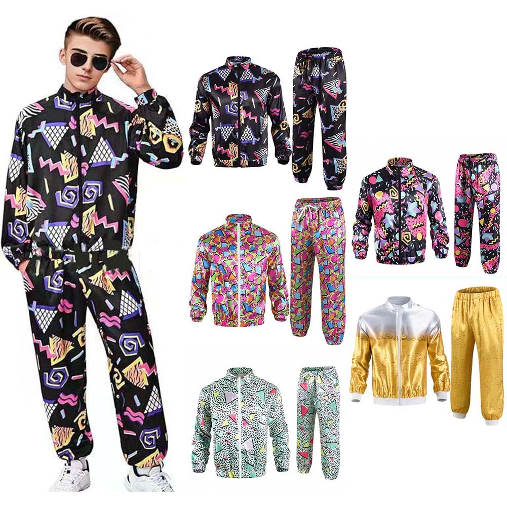 Retro 80s 90s Outfit for Men Side Taping Sportswear Urbanwear ...