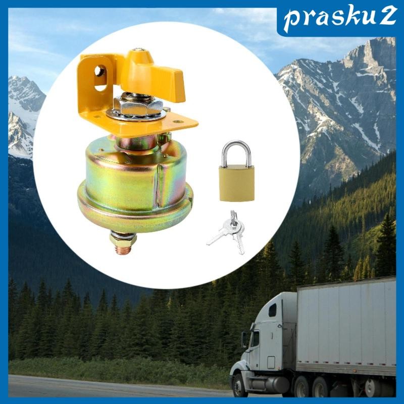 [Prasku2] Generic Battery Disconnect Switch 300A High Current Heavy ...