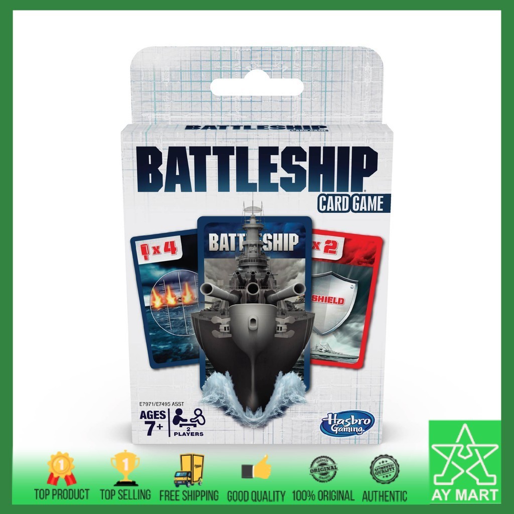 Battleship: The Ultimate Naval Warfare Strategy Card Game—Master the ...