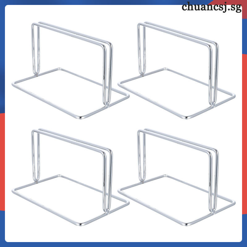 4 Pcs Brackets Partition Baffle Screen Cut off 15X10X8.5CM Rolled Steel ...