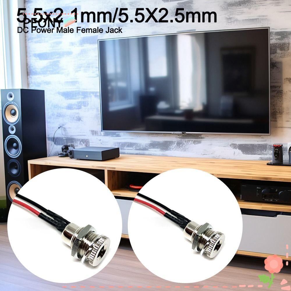 PEONIES Male Female Power Plug Connector, With Cable High Current DC ...