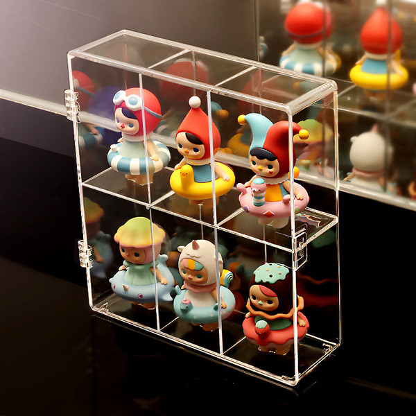 display stand display cabinet popmart display box Blind box storage ...