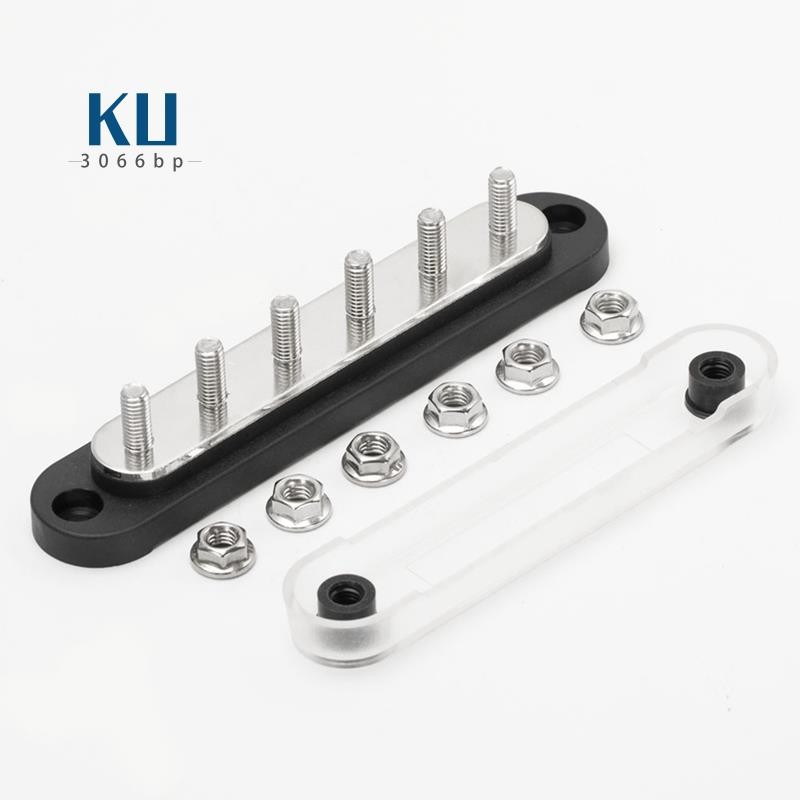 Car Terminal Block Negative Bus Bar 12V Power Distribution Block M6 ...
