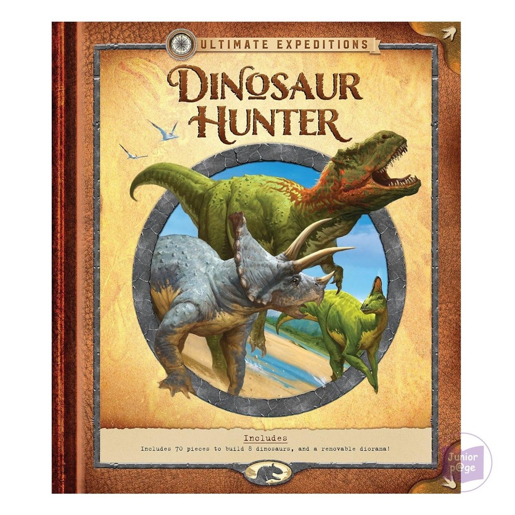 Ultimate Expeditions: Dinosaur Hunter: Includes 70 pieces to build 8 ...
