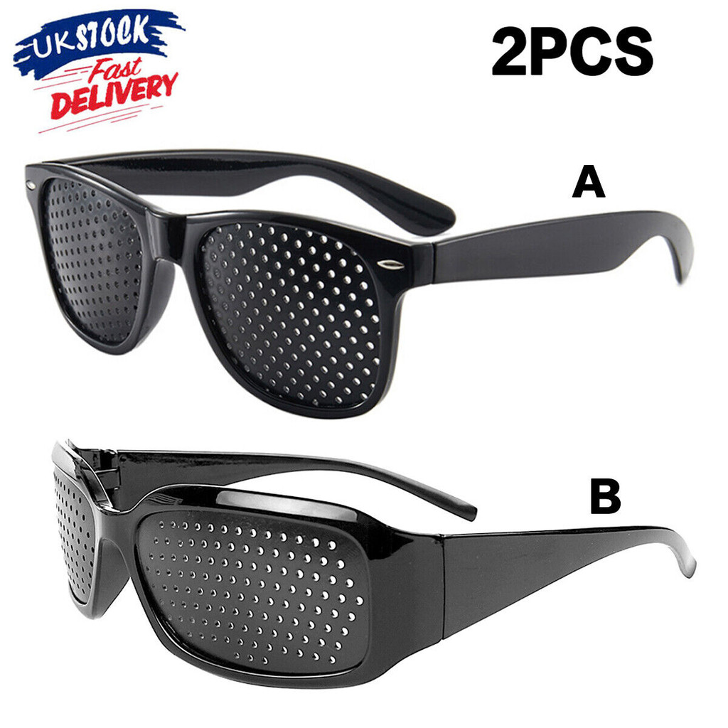 2x Unisex Eyes Correction Exercise Eyesight Vision Care Improvement ...