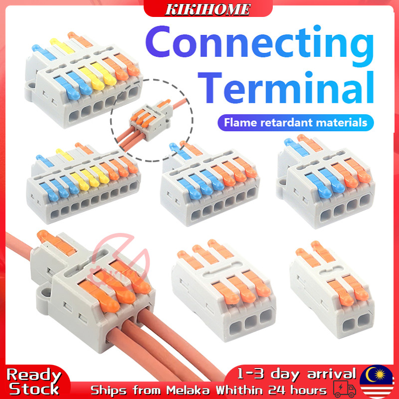 PCT SPL Fast Wire Connector Reusable Terminal Block Safe Spring Quick ...
