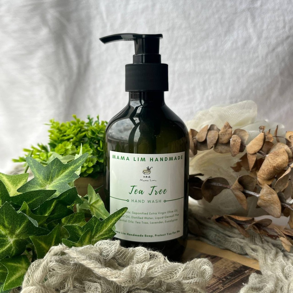 MAMA LIM Tea Tree Hand Wash Anti Bacterial 林妈妈茶树抗菌洗手液 300ml | Shopee ...