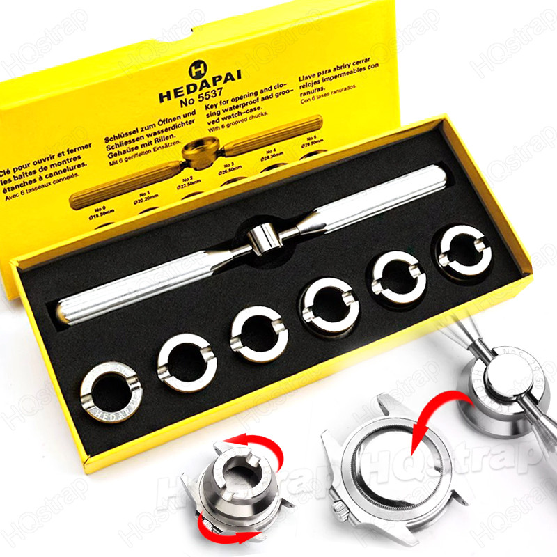 7 Pcs/set Watch Opener Repair Tool metal for ROLEX Wristwatch 5537 ...