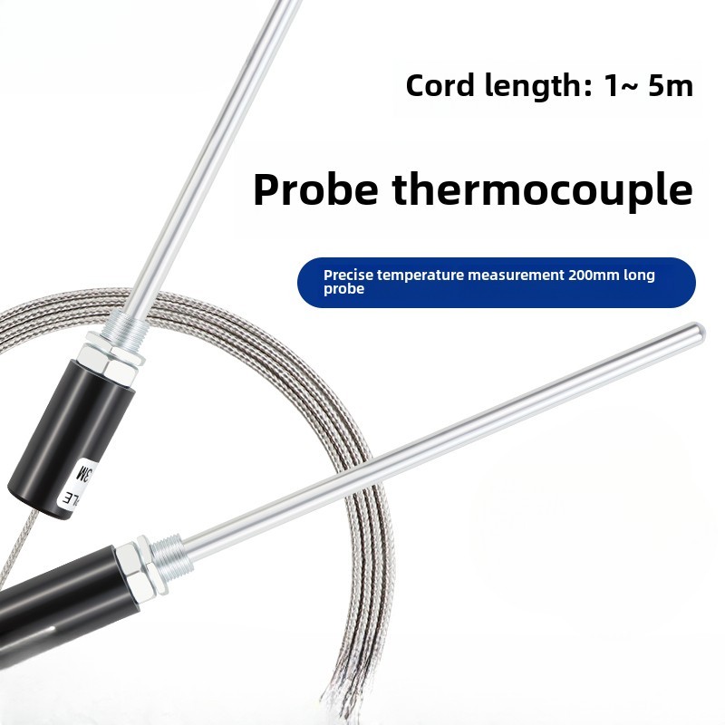 K-type PT100 Type Probe Type Thermocouple Temperature Sensor ...