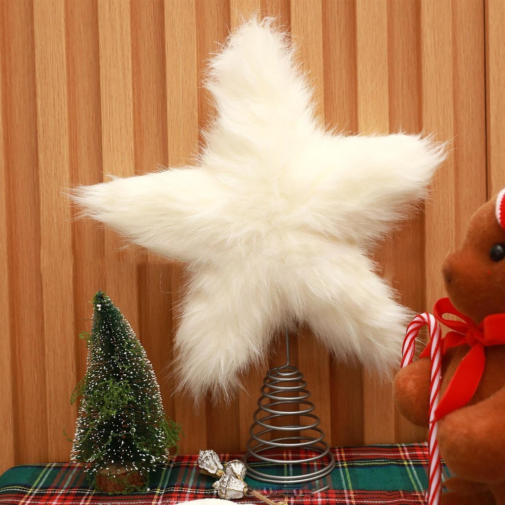 Christmas Star Tree Topper Star Shaped Christmas Tree Topper Cute Tree ...
