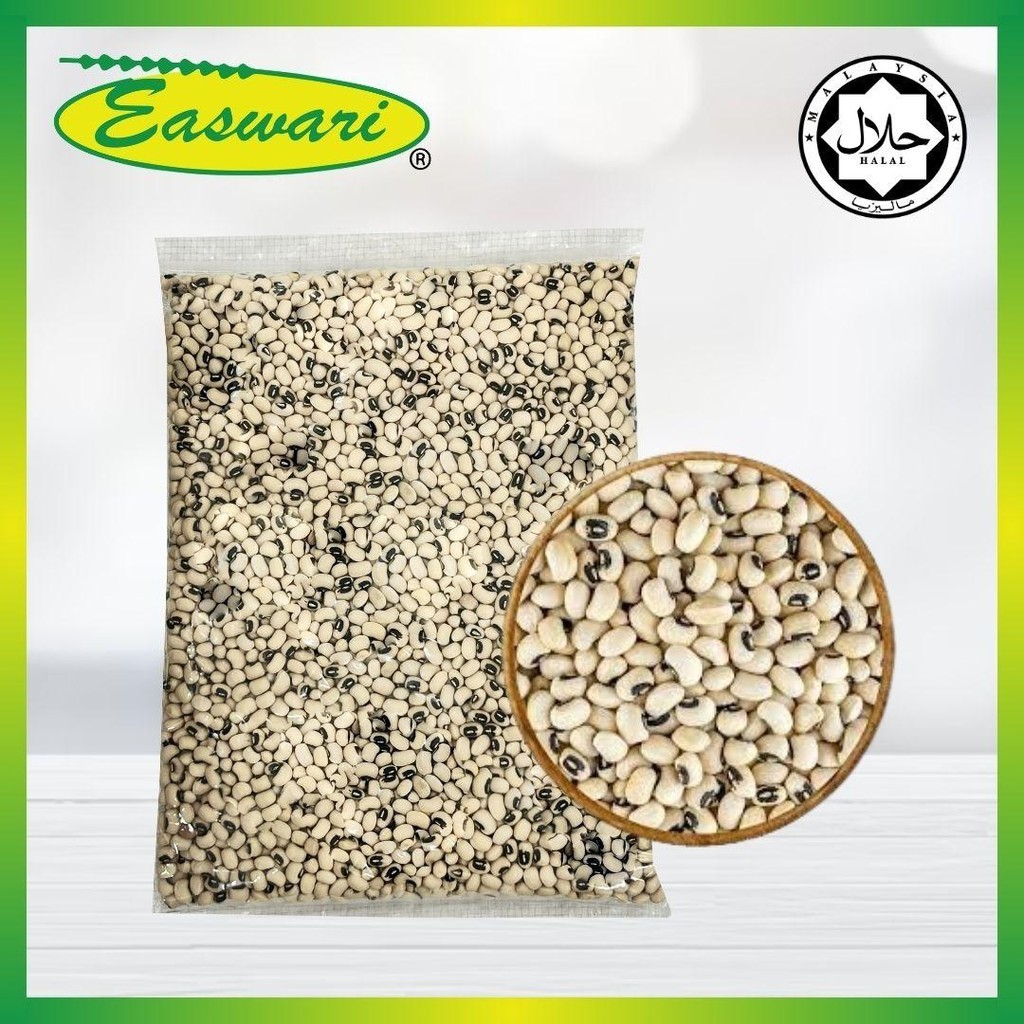 HITAM MATA PUTIH Black Eyed Bean | White Eyed Black Beans 1KG | Rich in ...