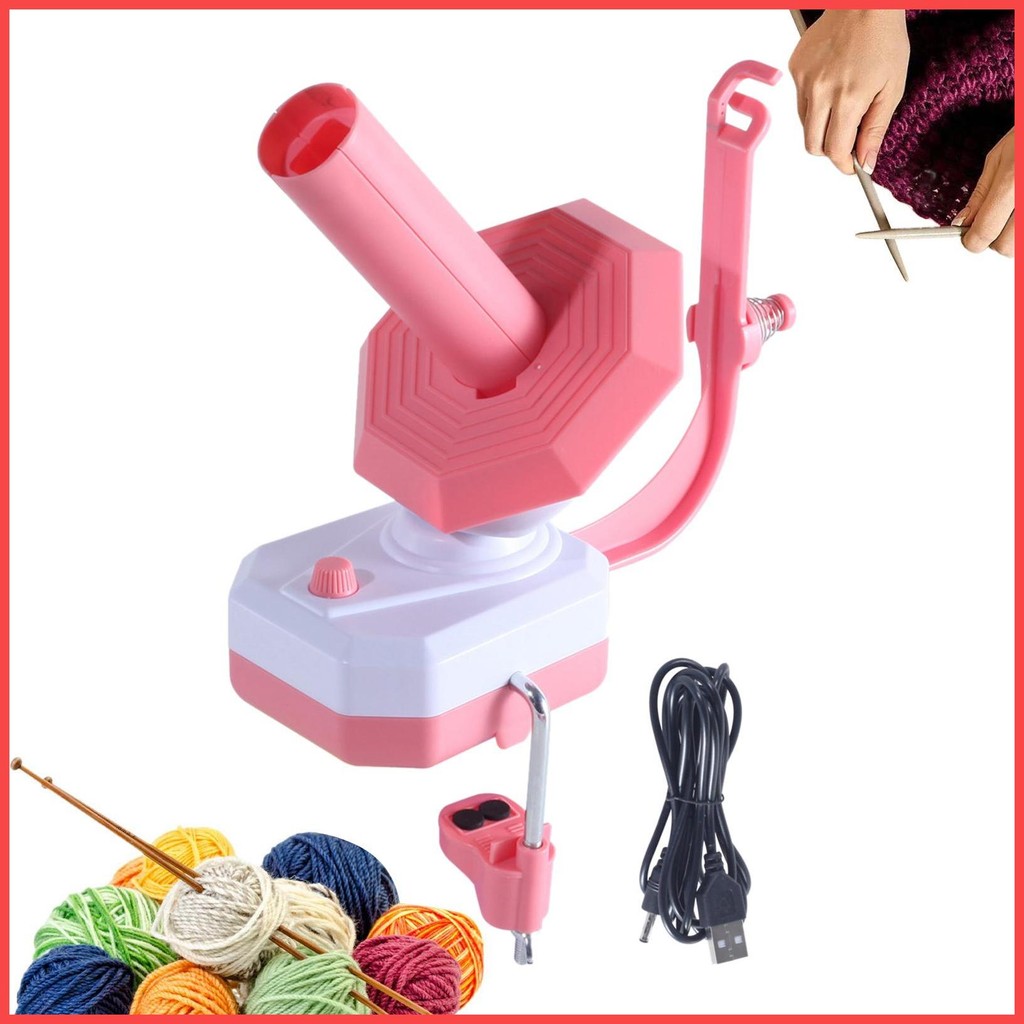 Electric Yarn Ball Winder Electric Automatic String Ball Cake Winder ...