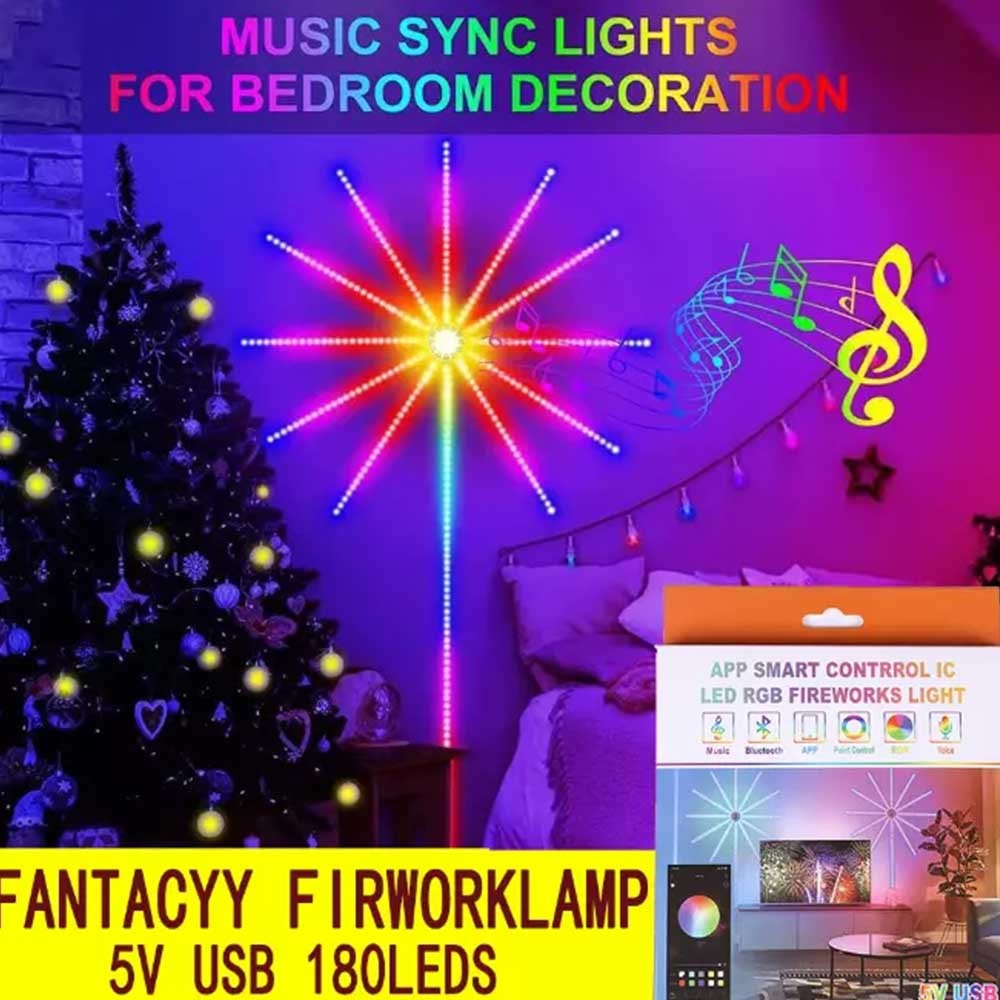 WiFi Bluetooth Smart Fireworks Led Light,Identityt Fireworks Lights-APP ...
