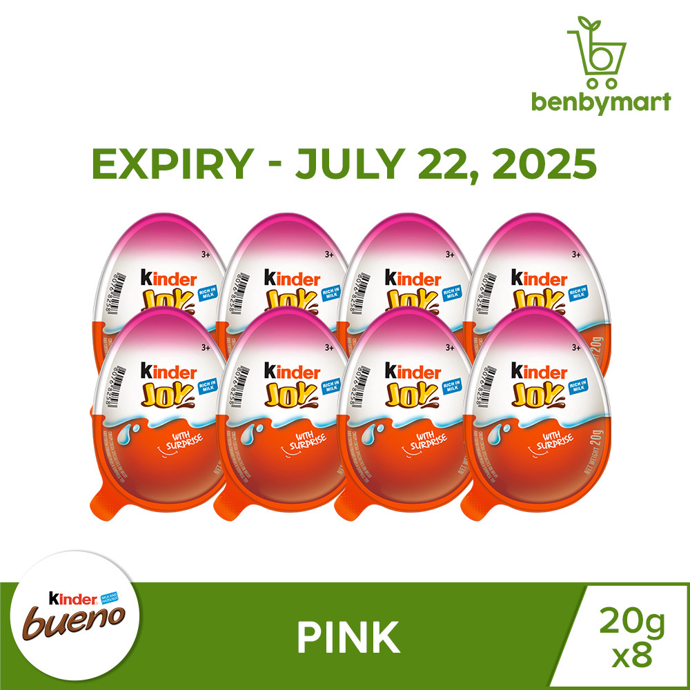 Kinder Joy T8 Girl - July 22, 2025 expiry | Shopee Singapore