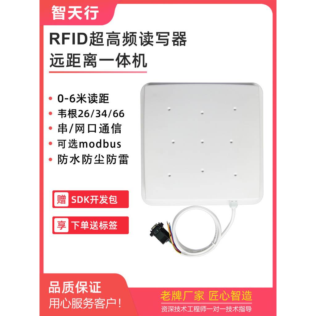 RFID Card Reader UHF Long Range Reader UHF RF Vehicle Entry and Exit ...