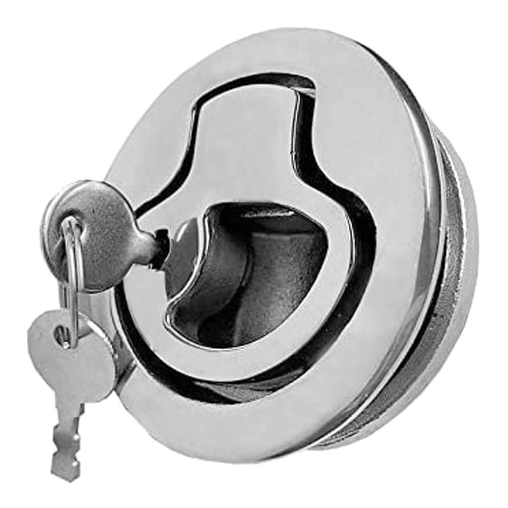 7cm Stainless Steel Yacht Deck Floor Lock Handle Lock Lock Body Pull ...