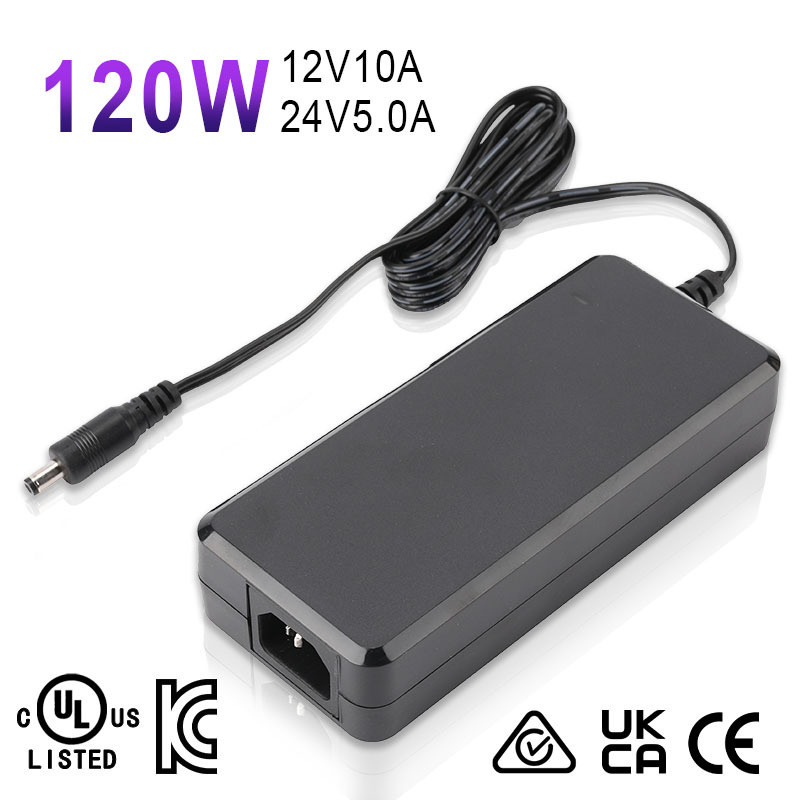 12v10a/24v5a Power Adapter United States UL/Eu CE KC SAA CCC Passed ...