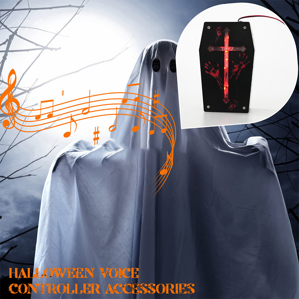 [kristyle.sg] Halloween Sound Control Coffin Box Horror Screaming Sound ...