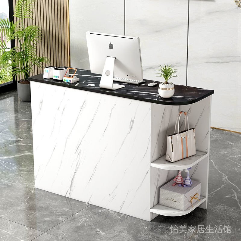 Reception Desk Counter Modern Clothing Store Small Simple Barber Shop ...