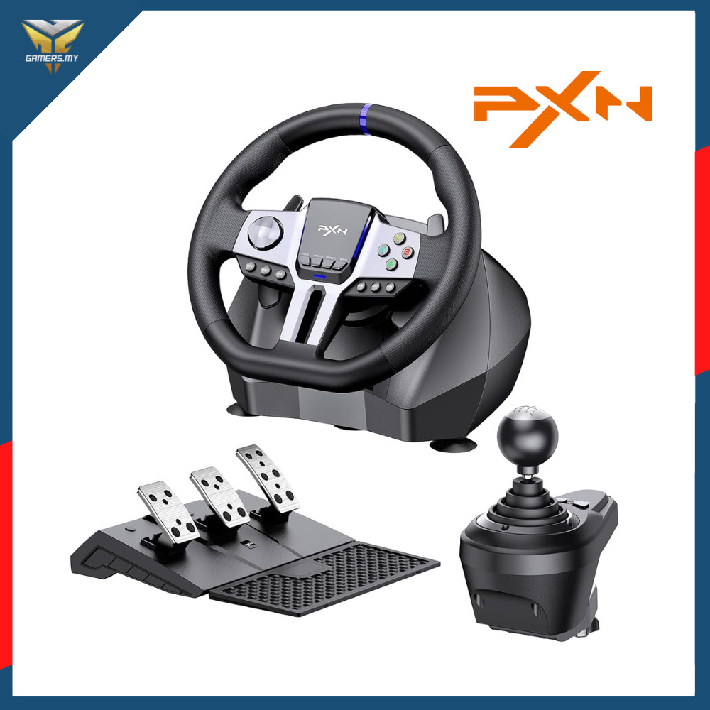 PXN V9 Gen 2 Simulator Racing Wheel Pedal Shifter Set for PC, Xbox ...