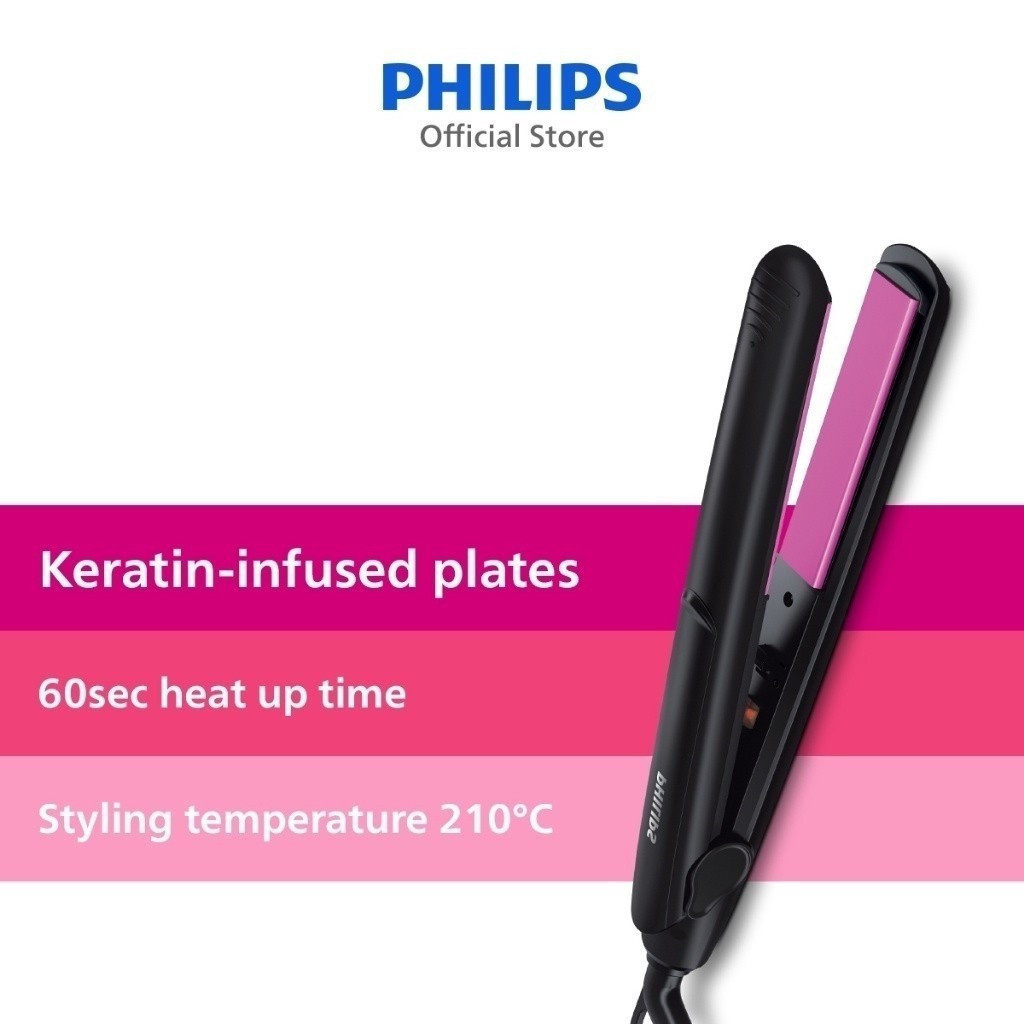 PHILIPS StraightCare Essential Straightener - HP8401/00 | Shopee Singapore