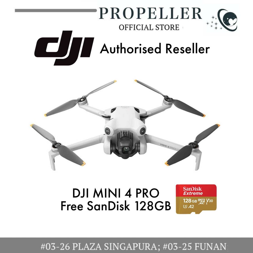DJI Mini 4 Pro - 4K/60fps HDR True Vertical Shooting | Omnidirectional Obstacle Sensing ...