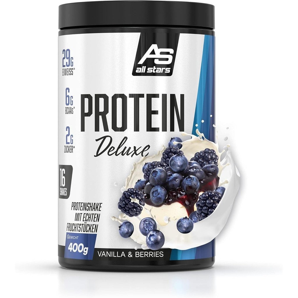 All Star Protein Deluxe Jar – 400 Gram – Vanilla and berries – Advanced ...