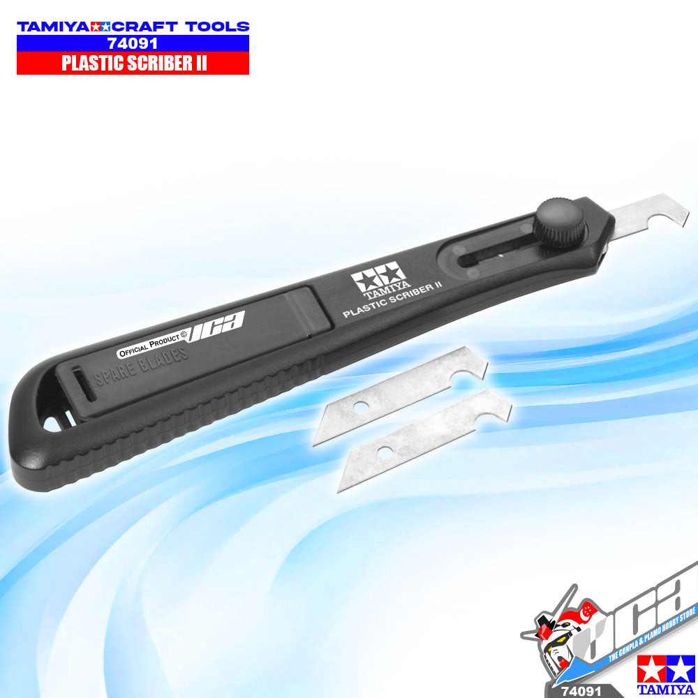 ⭐ TAMIYA 74091 PLASTIC SCRIBER II CRAFT TOOL HOBBY CUTTER PLASTIC SCALE ...