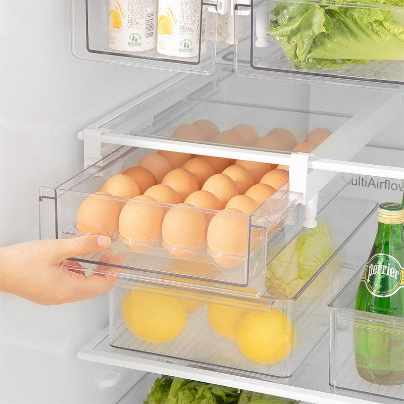 vacane Refrigerator Storage Hanging Food-Grade Transparent Plastic ...