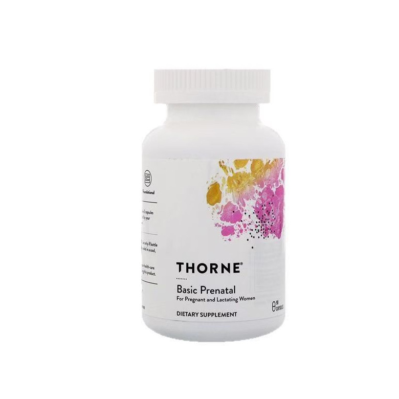 THORNE Basic Prenatal - Well-Researched Folate Multi for Pregnant and Nursing Women Includes 18 ...