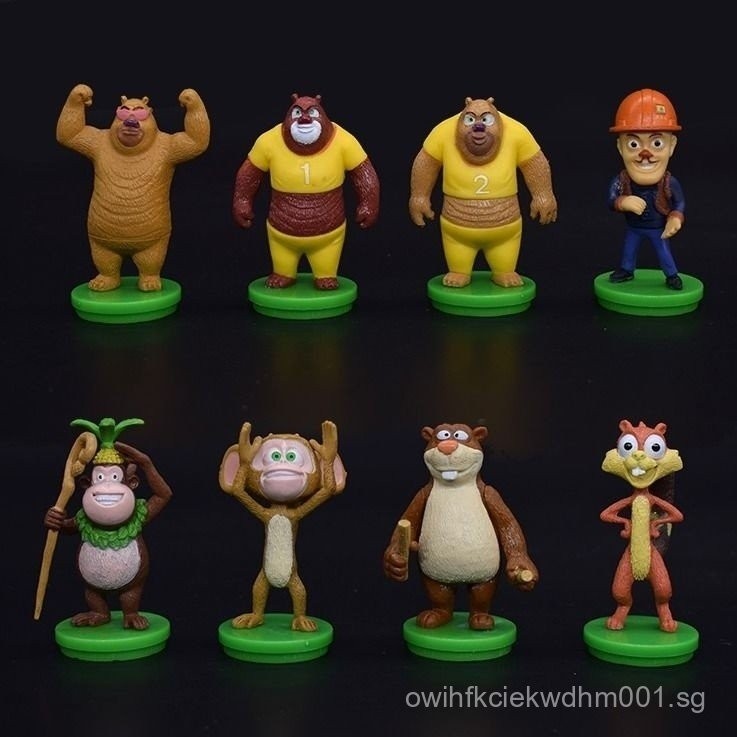 Bear Infested Garage Kits Ornaments Anime Cartoon Bear I Bear II Logger ...