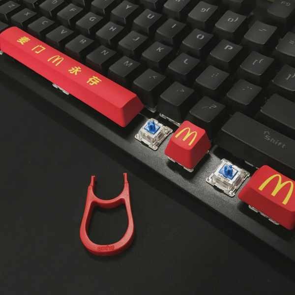 keycaps keycap McDonald's M keycaps McGate Forever Split Space Bar ...