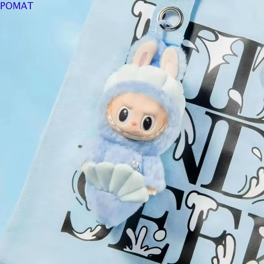 POMAT Merlion Mermaid Labubu Doll, Singapore Limited Anti-lost Labubu ...