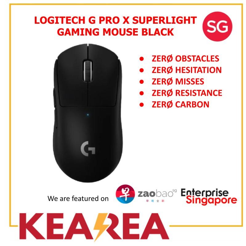Logitech G PRO X SUPERLIGHT Wireless Gaming Mouse, Ultra-Lightweight ...