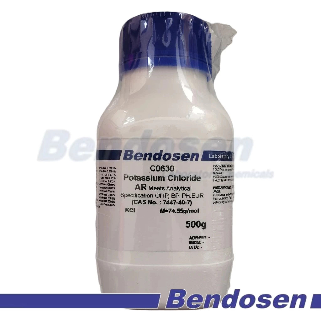 Potassium Chloride AR, 500g, BENDOSEN | Shopee Singapore