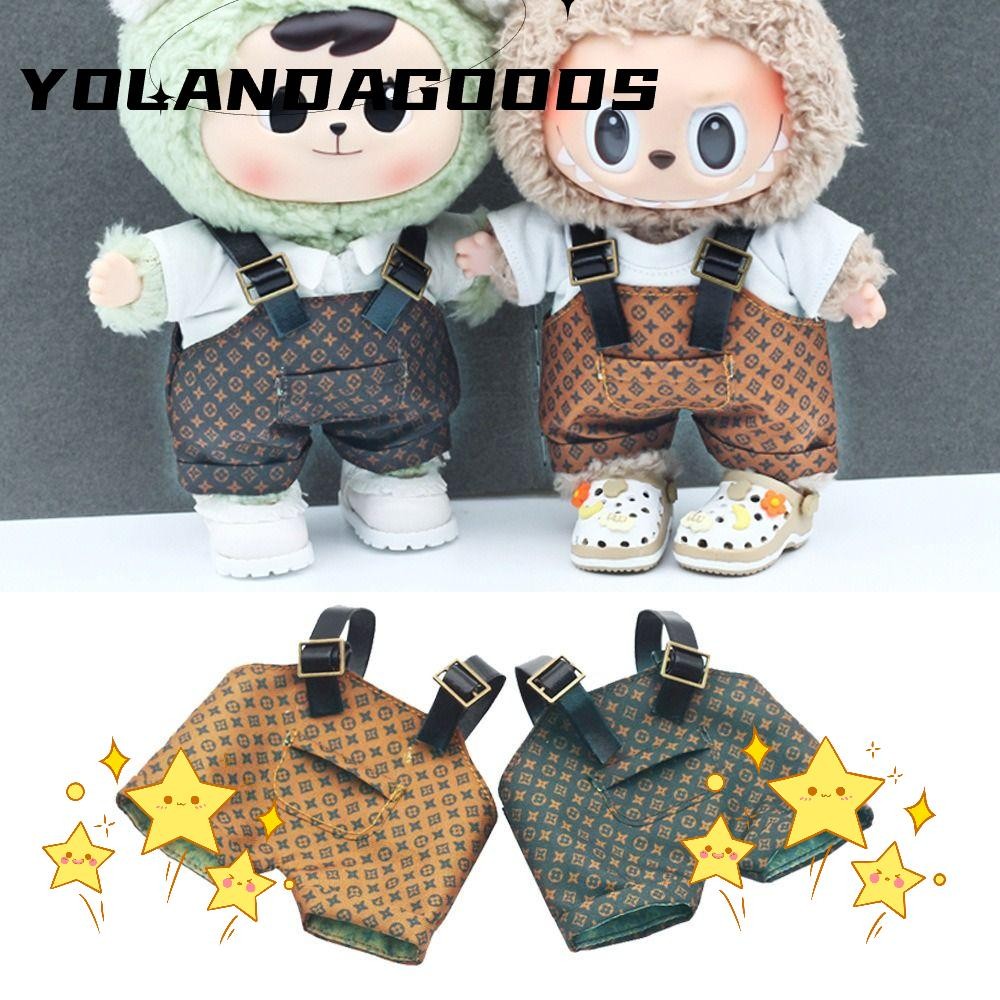 La Bubu Clothes Fo Labubu NO Doll Hat & Ovealls Set Fo Labubu No Doll ...