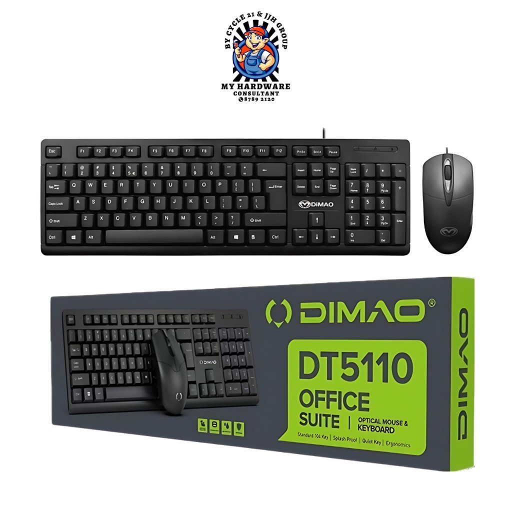 SG FAST DELIVERY Wired Mechanical Keyboard Set with Mouse Gaming ...