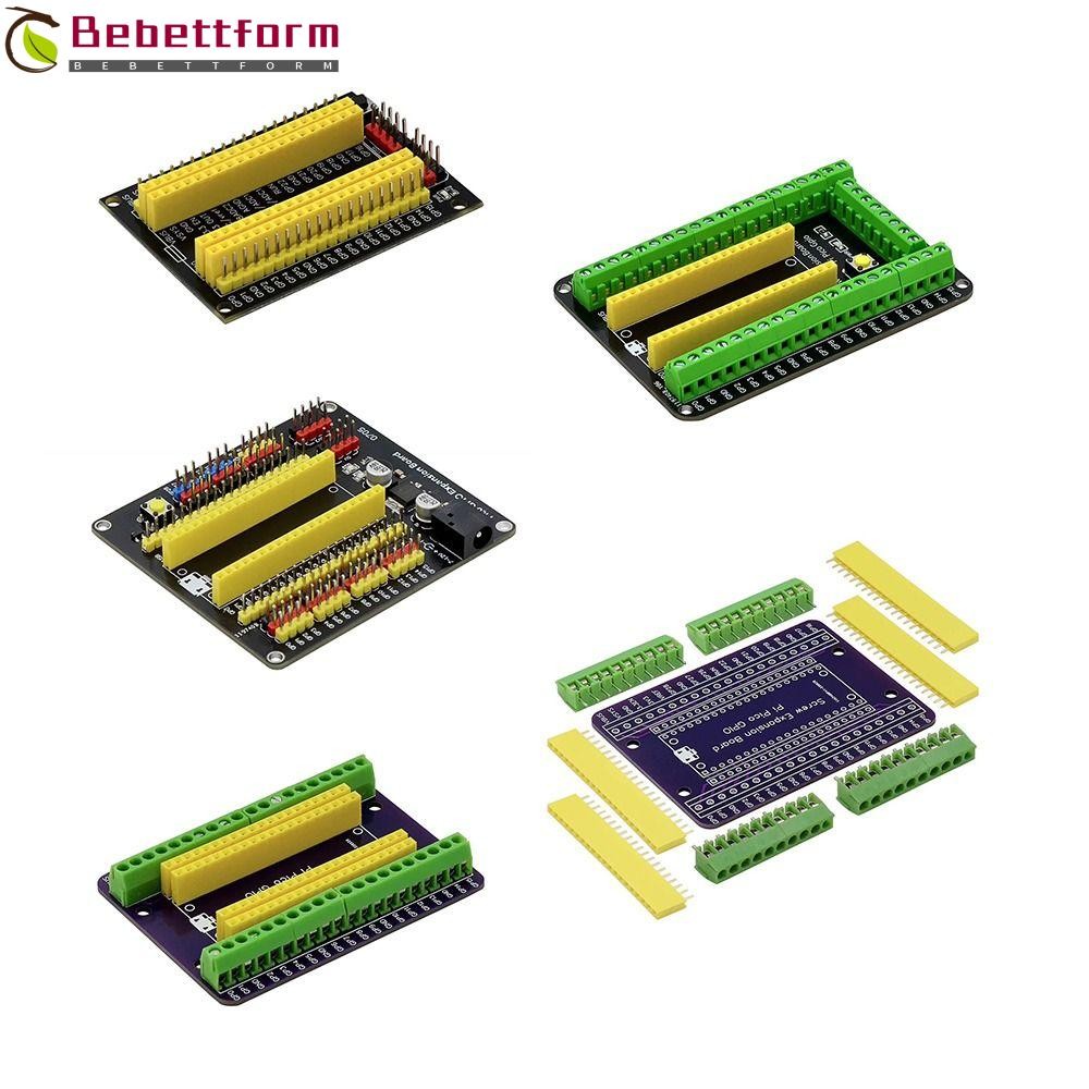 BEBETTFORM DIY Expansion Board, Male Female Pin 40pin GPIO Breakout ...