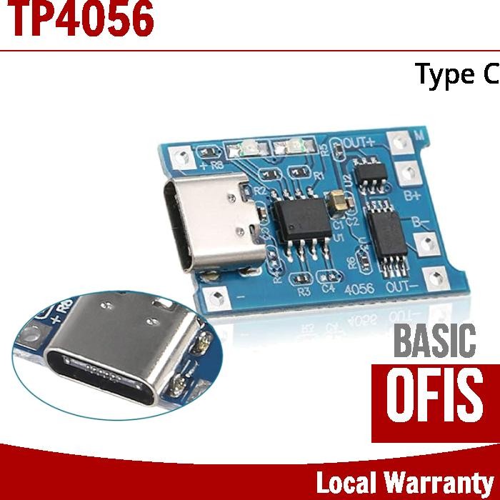 TP4056 Type-C / Mini USB port18650 Lithium Battery Module Li-ion Board ...