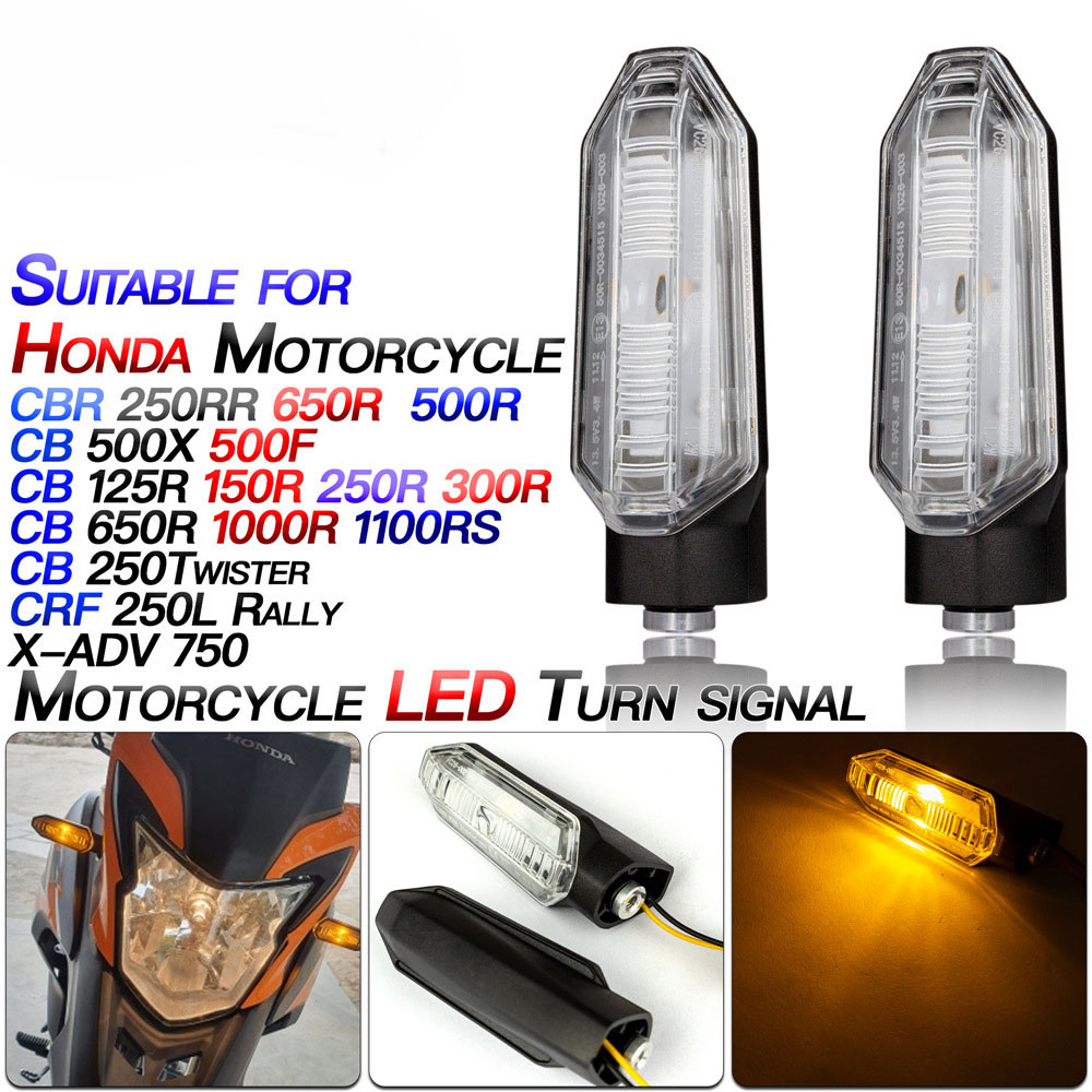 LED Turn Signal Indicator For HONDA CBR250RR CB150R CB1000R CB1100RS ...